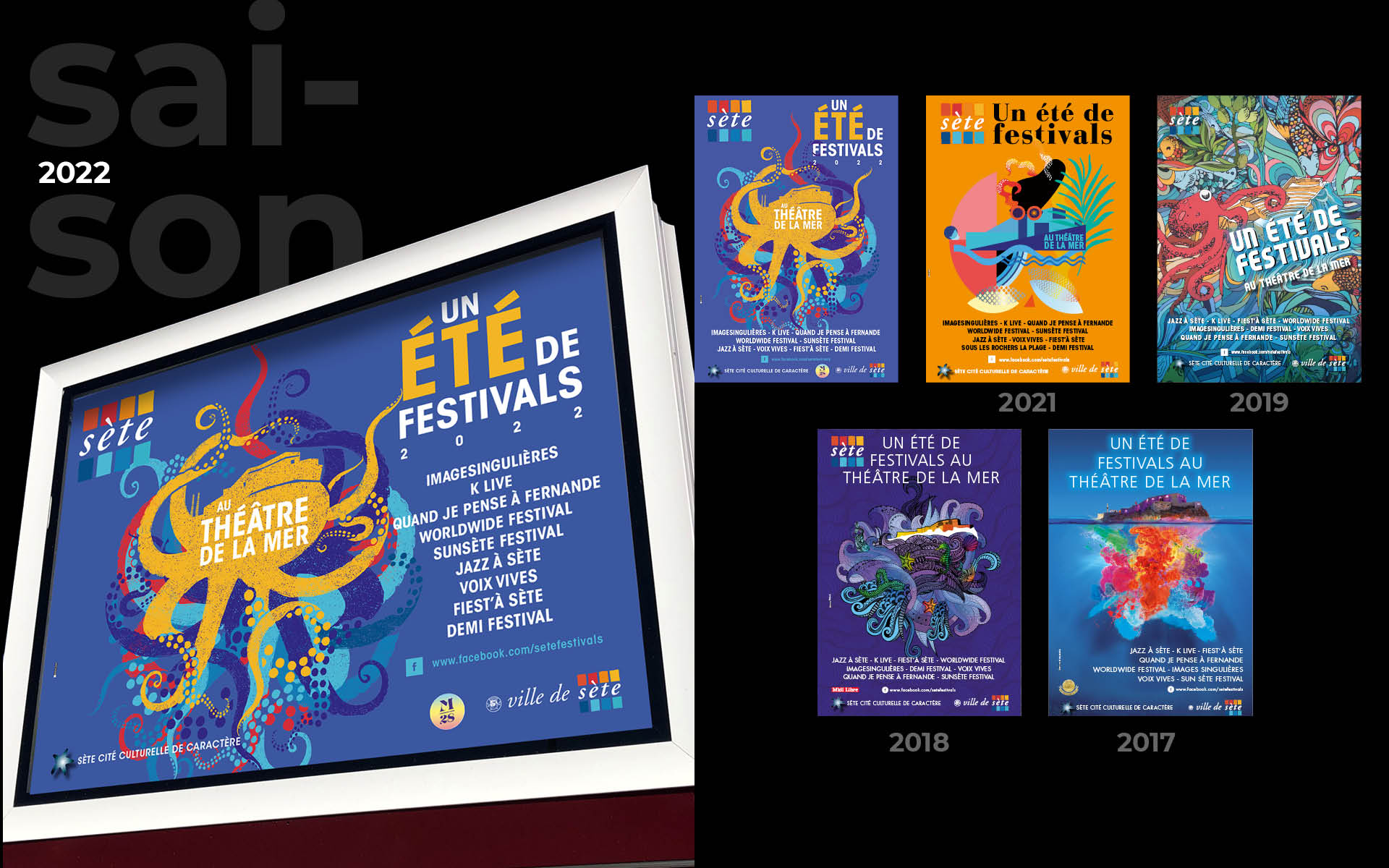 Sète : communication institutionnelle de la ville - Sedicom